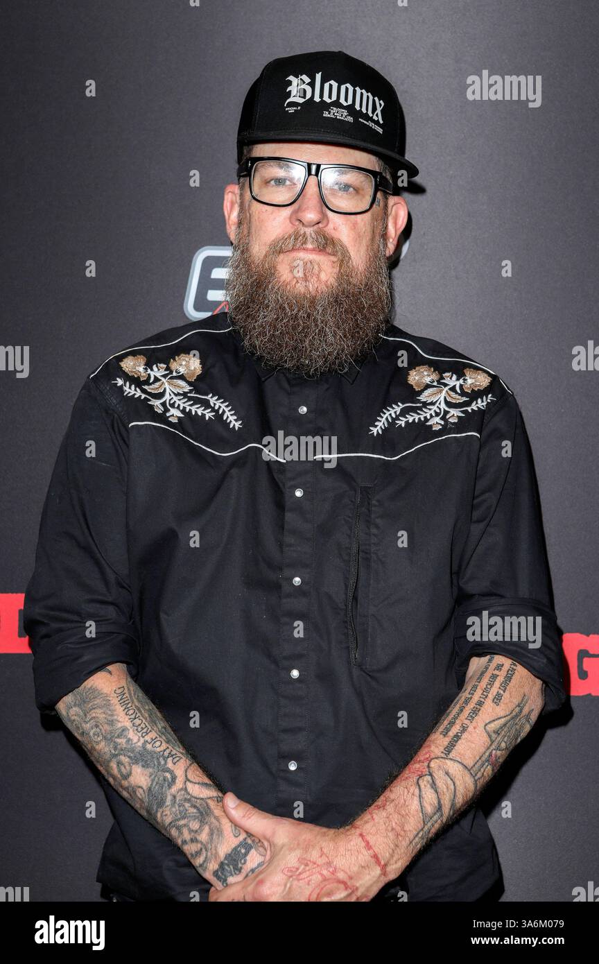Keith Leman bei der Premiere des Kinofilms Day of Reckoning im Steven J ...