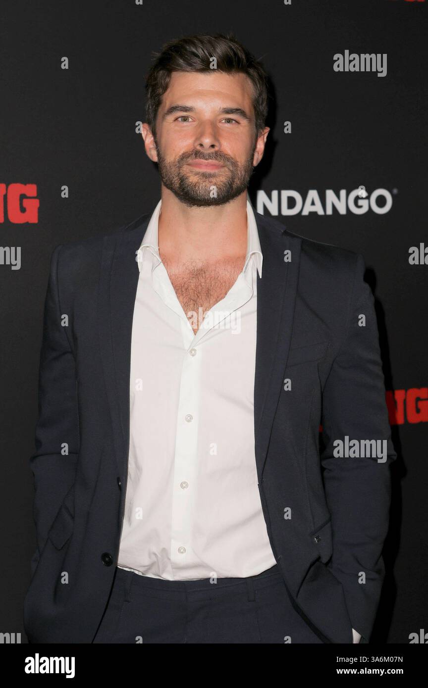 Josh Swickard bei der Premiere des Kinofilms Day of Reckoning im Steven ...