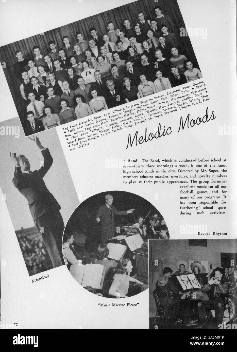 The Wahian 1939 yearbook from Washburn High School highlights the ...