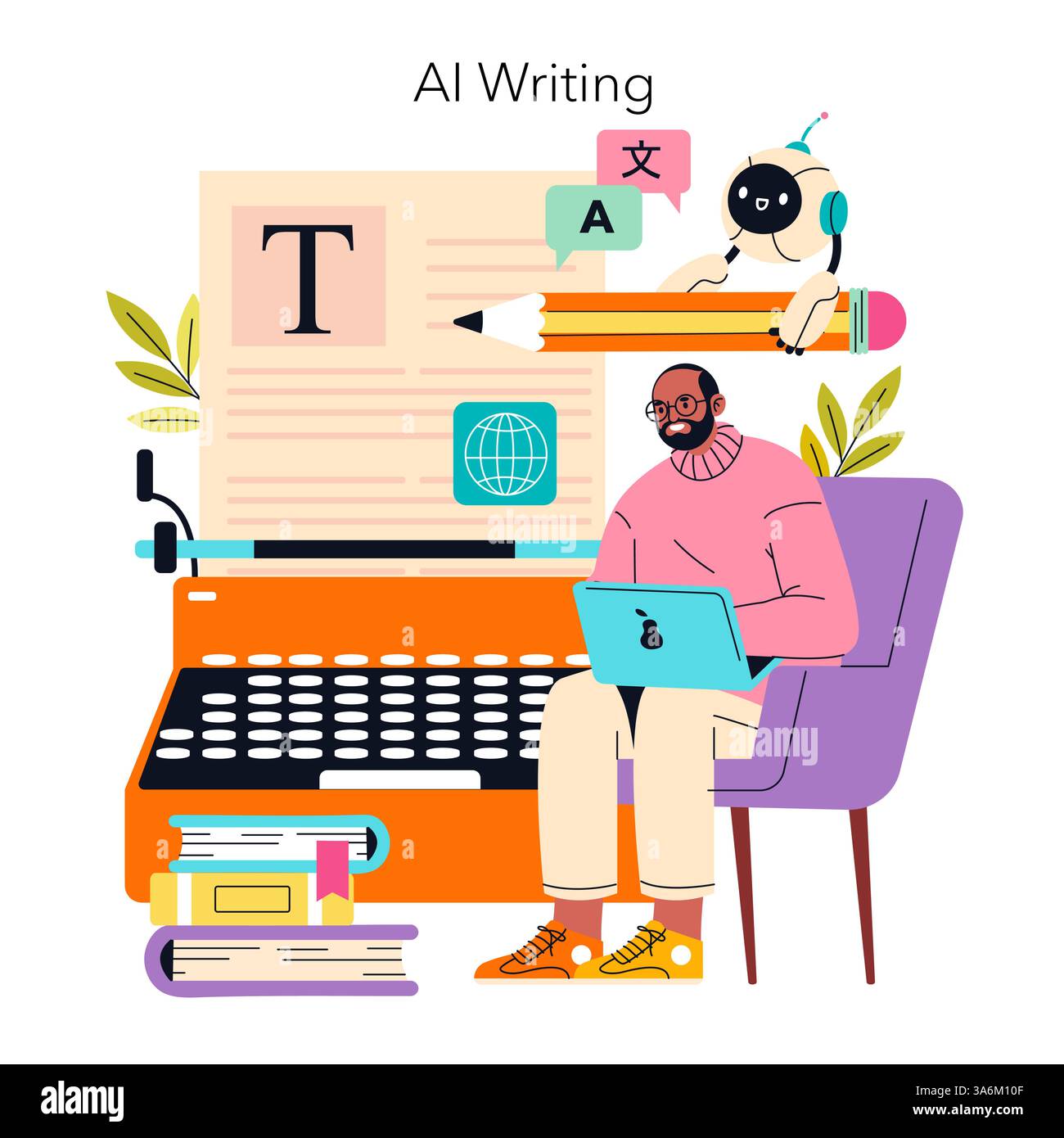 Visual exploration artificial intelligence concepts hi-res stock ...