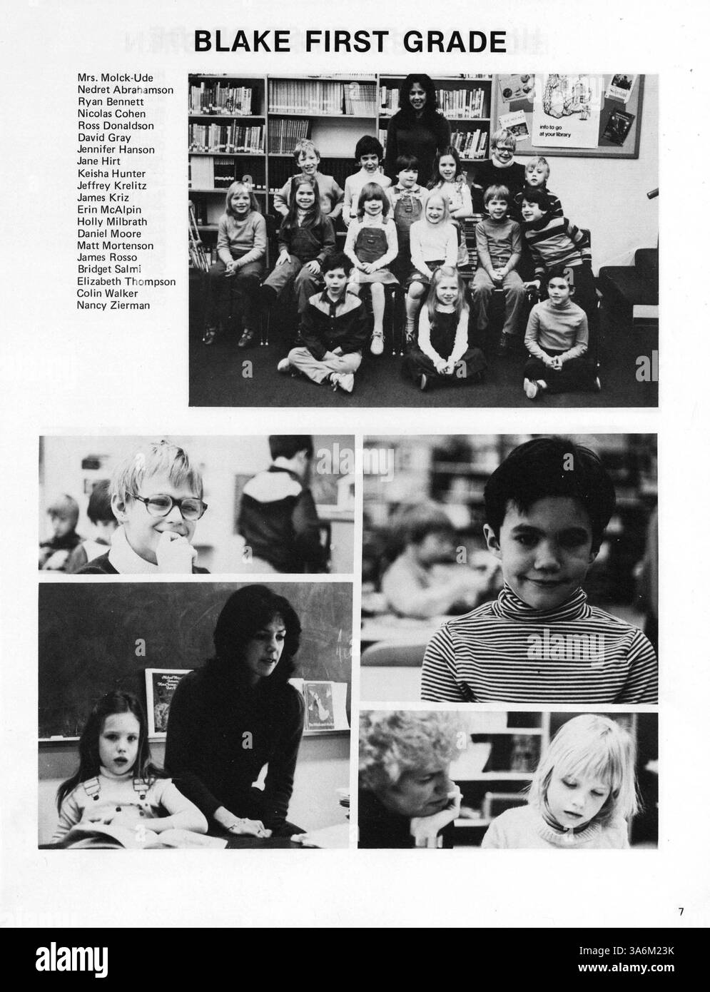 The Blake Lower School Yearbook from 1982 showcases the 1981-1982 ...