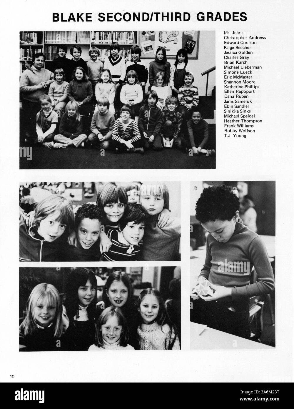 The 1982 Blake Lower School Yearbook captures the school’s students ...