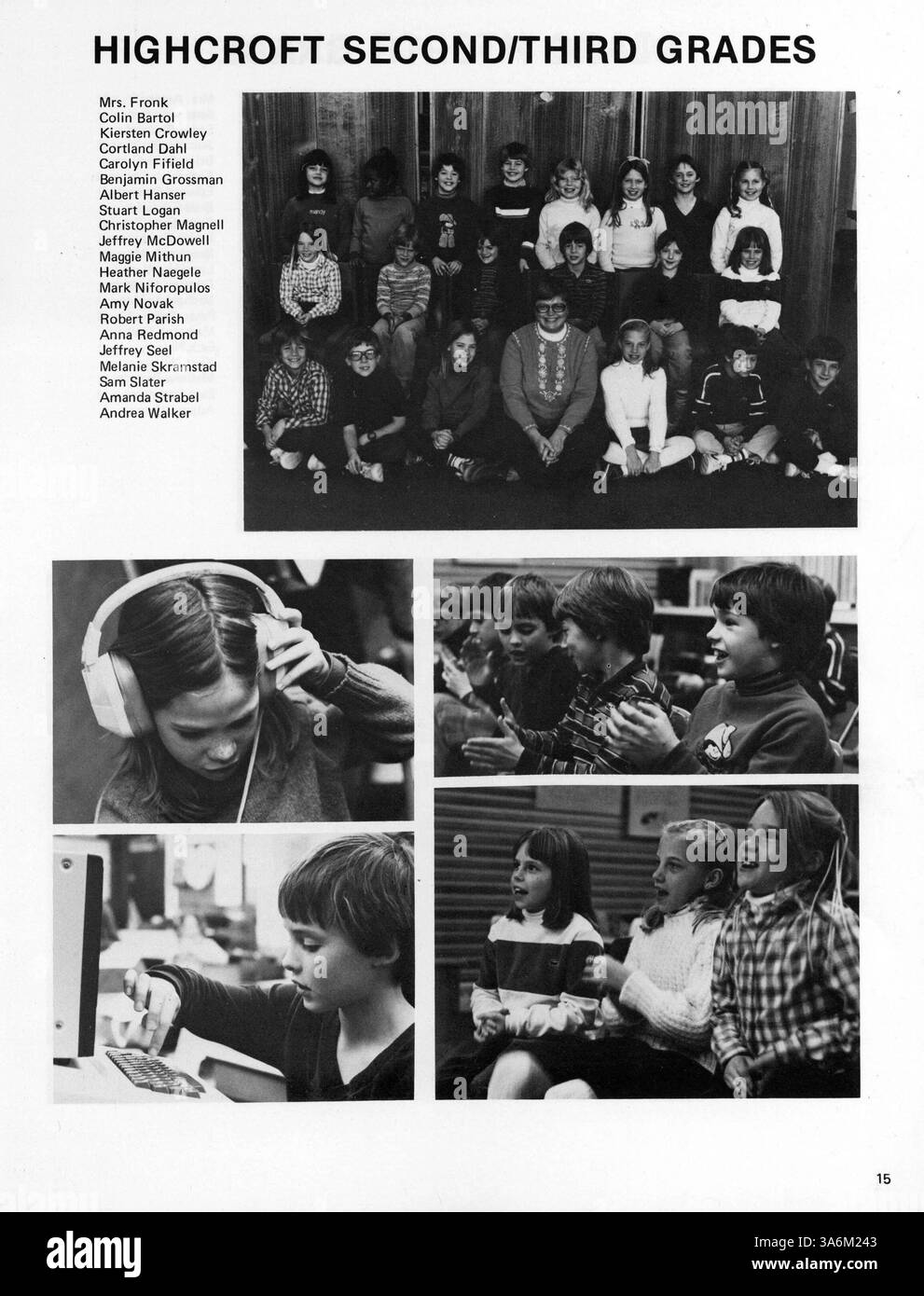 The 1982 Blake Lower School Memory Book details the students, teachers ...