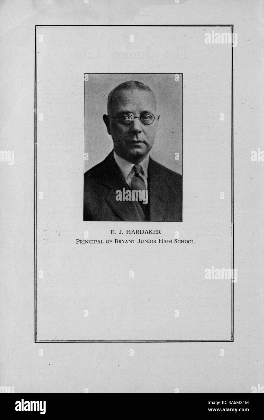 The January 1926 edition of the Bryant Jr. High Yearbook documents the ...