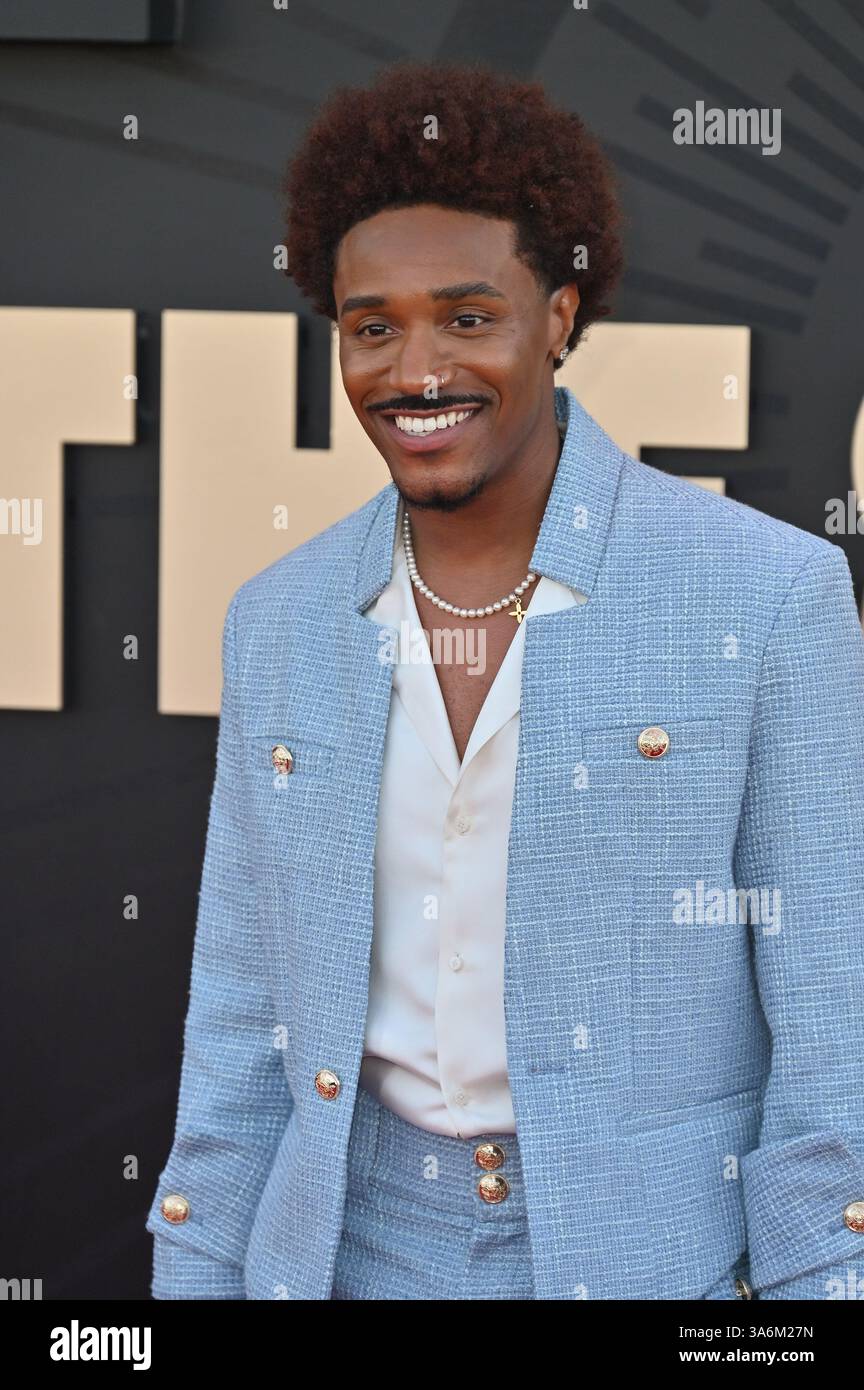 Hollywood, CA USA - March 24, 2025: Dewayne Perkins attends the Apple ...