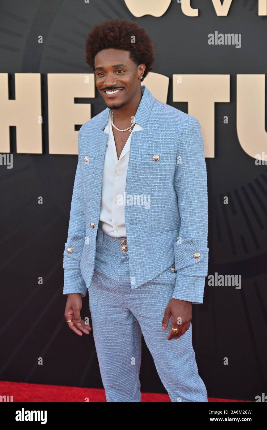 Hollywood, CA USA - March 24, 2025: Dewayne Perkins attends the Apple ...