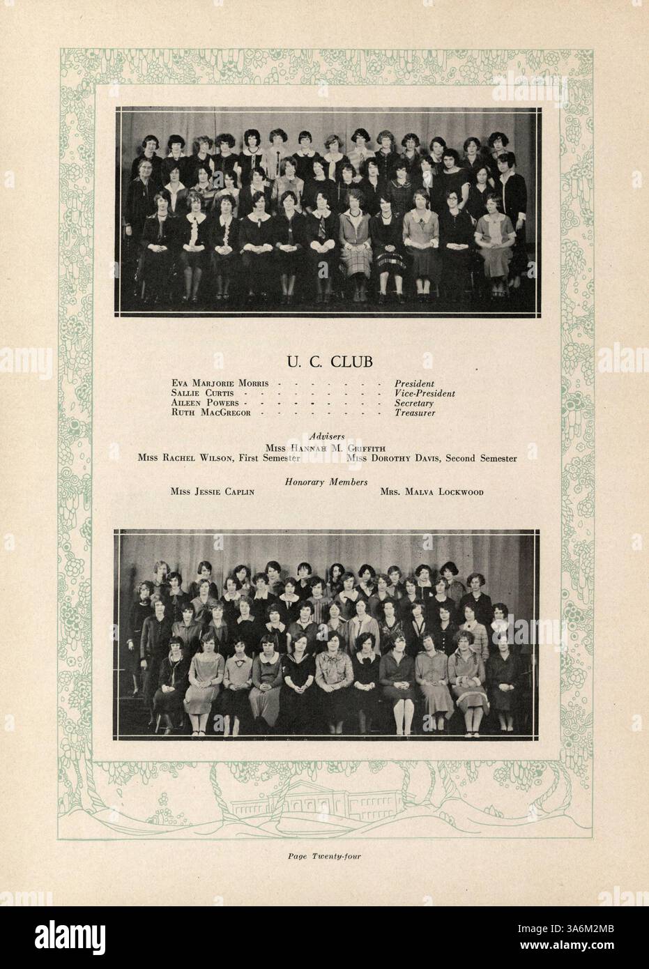 This 1925 West High yearbook, the Hesperian, features the key events, student organizations ...