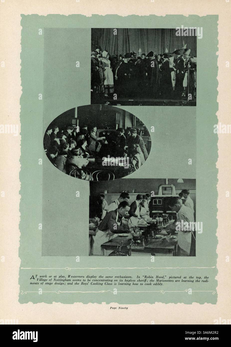 The 1925 'Hesperian' yearbook reflects the academic and extracurricular activities of West High ...