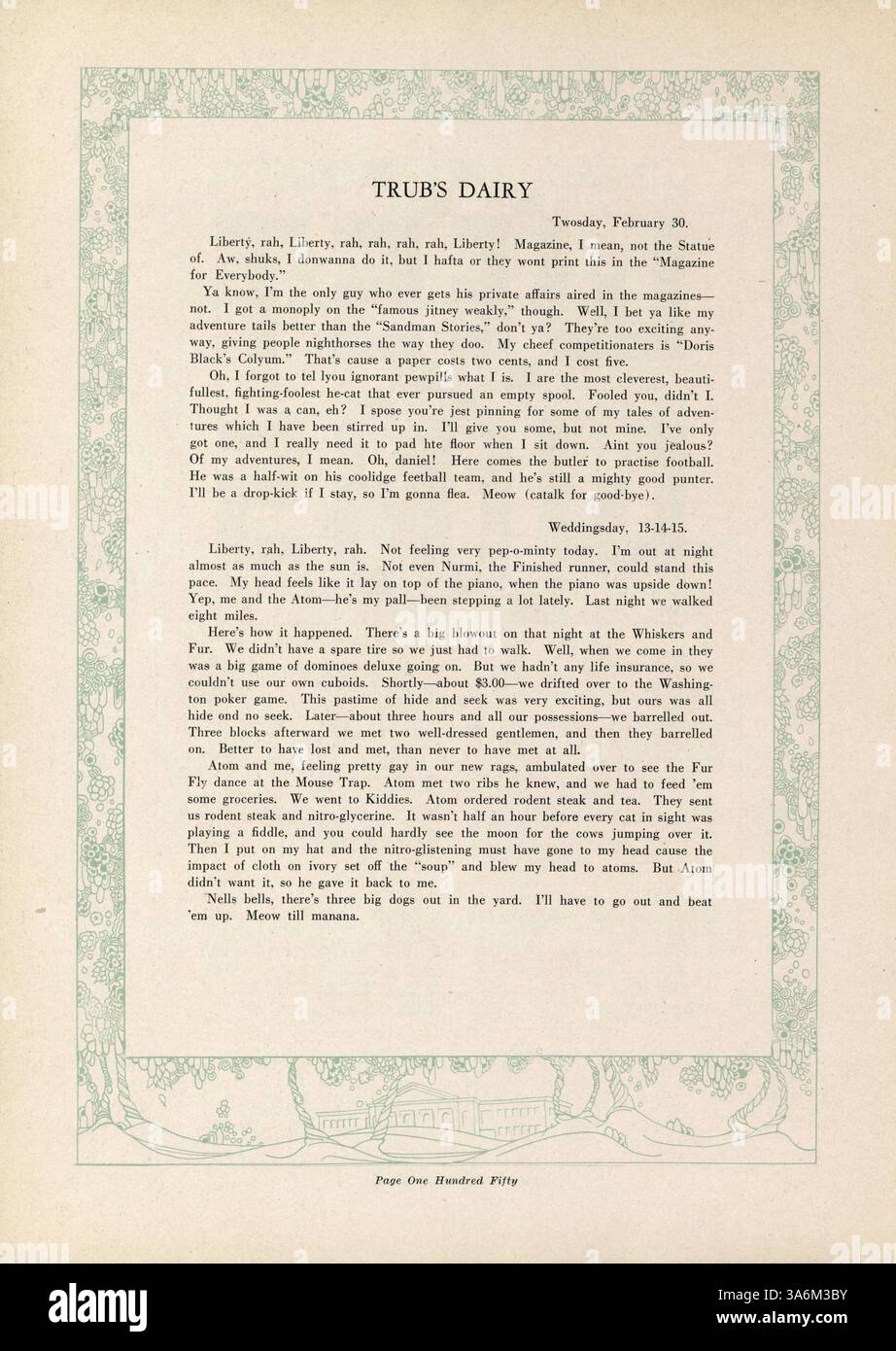 The 1925 'Hesperian' yearbook provides a look into student life, clubs ...