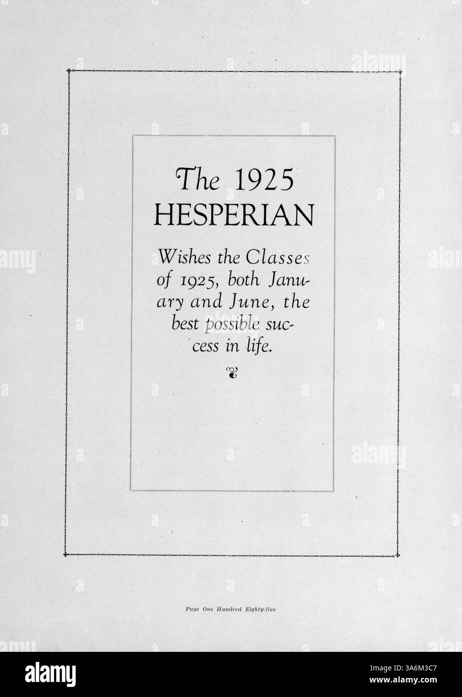 The 1925 'Hesperian' yearbook from West High School reflects on the academic and extracurricular ...