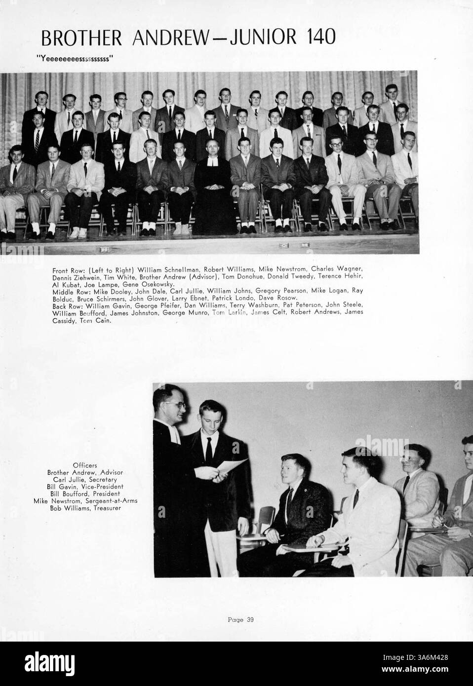 This high school yearbook from 1959 highlights significant school ...