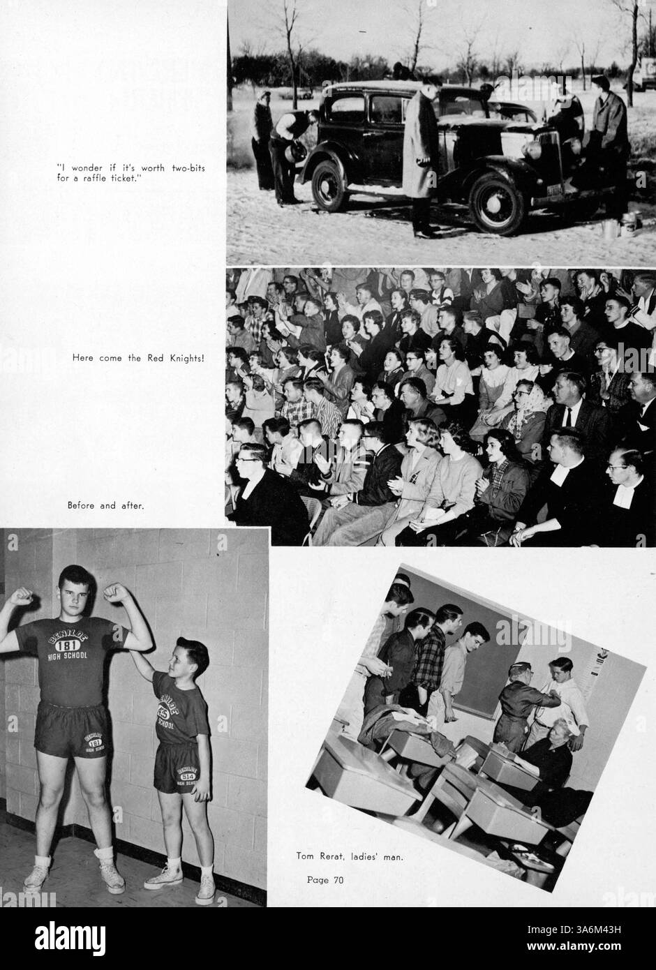 The 1959 Benilde High Yearbook highlights key student experiences ...