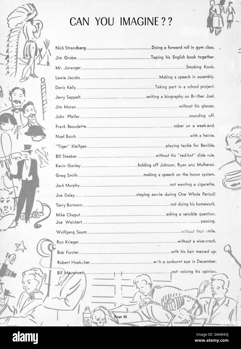 This yearbook from 1959 captures important moments of student life at ...