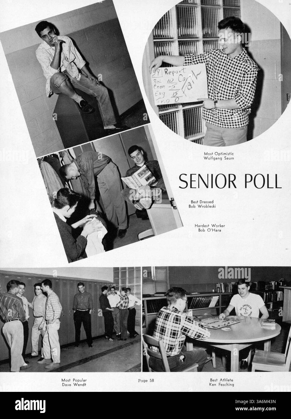 The 1959 Benilde High Yearbook documents key events, student ...