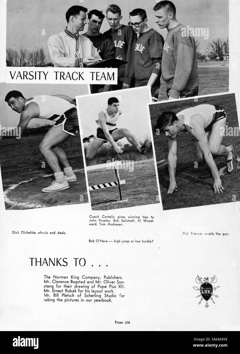 The 1959 Benilde High Yearbook documents the events of the 1958-1959 ...