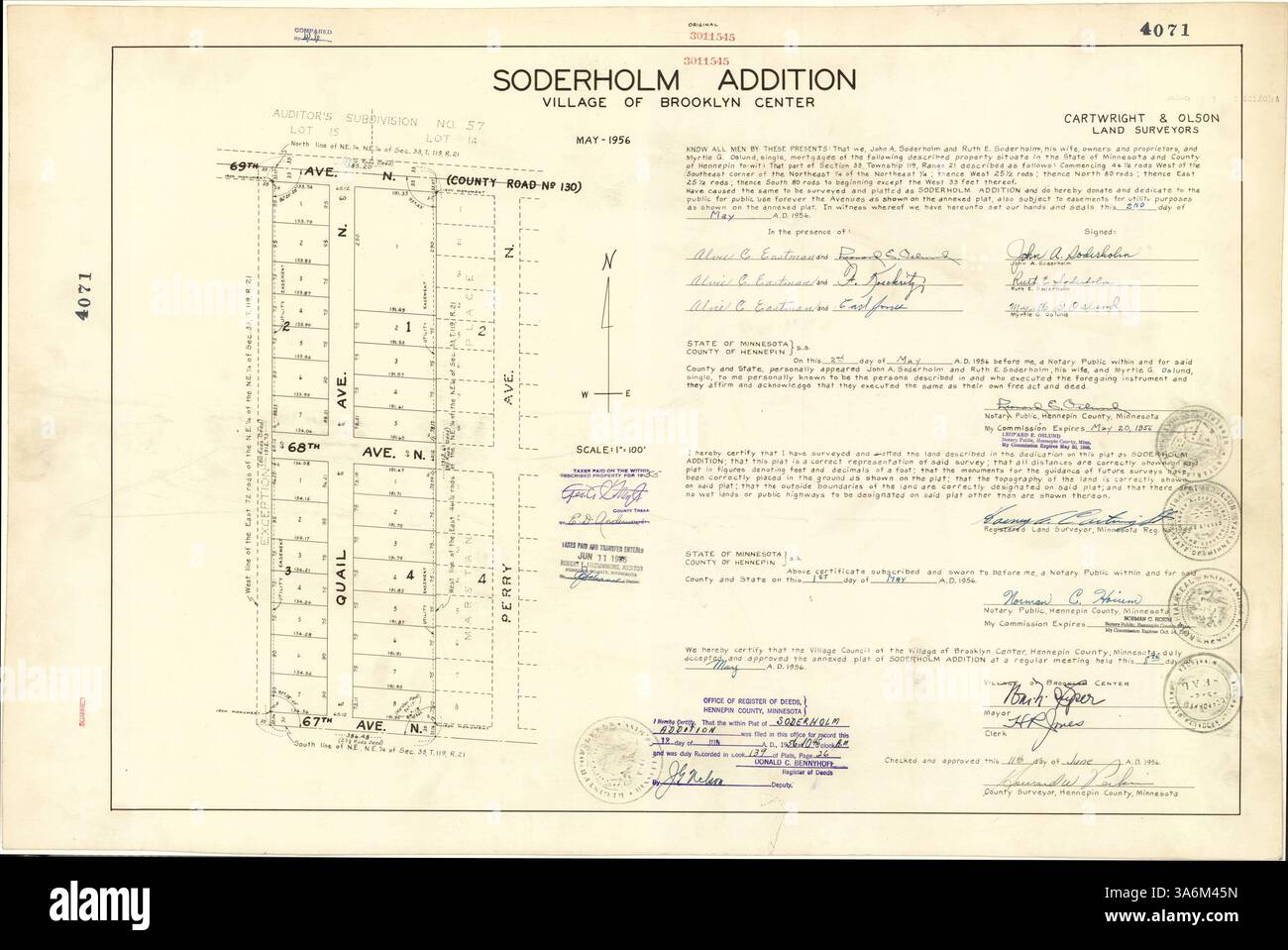 The Soderholm Addition is a historical structure documented at Hennepin ...