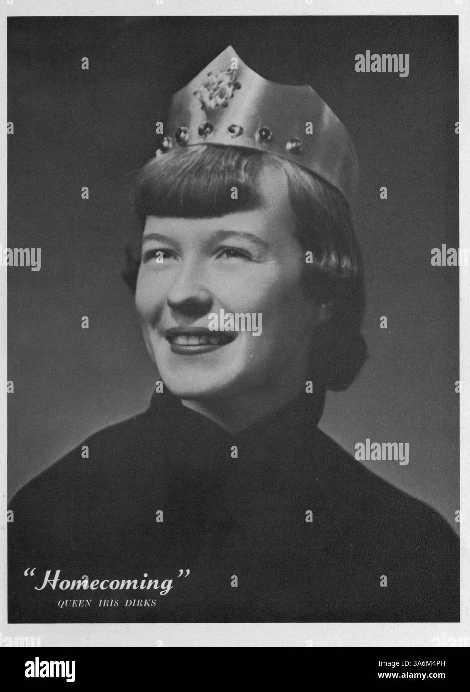 The 1952 deephaven high yearbook records the events hi-res stock ...