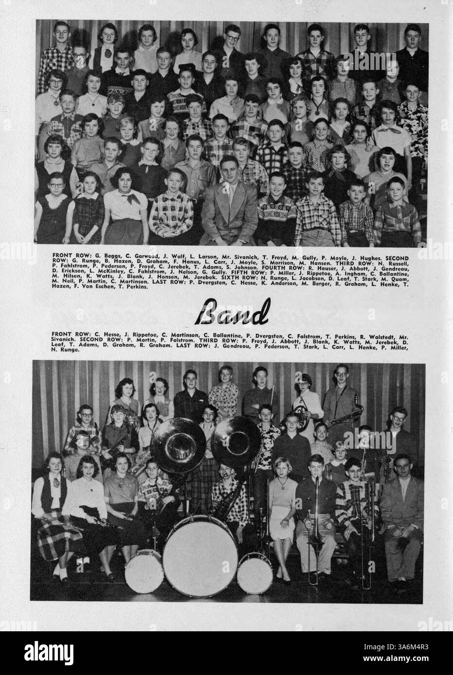 The 1952 Deephaven High Yearbook captures the students, teachers, clubs ...