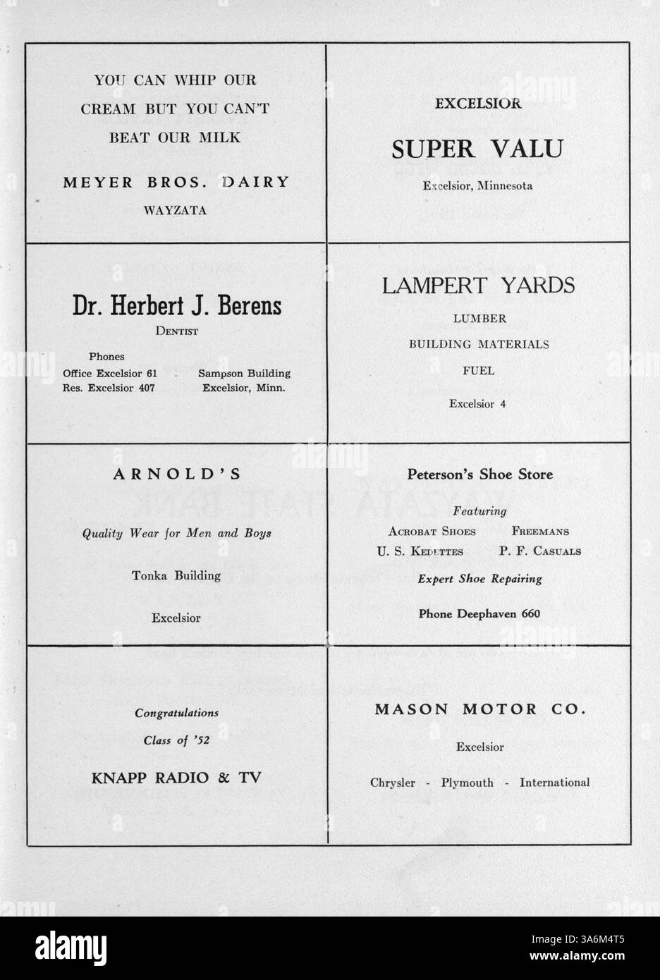This 1952 yearbook from Deephaven High captures key events, student ...