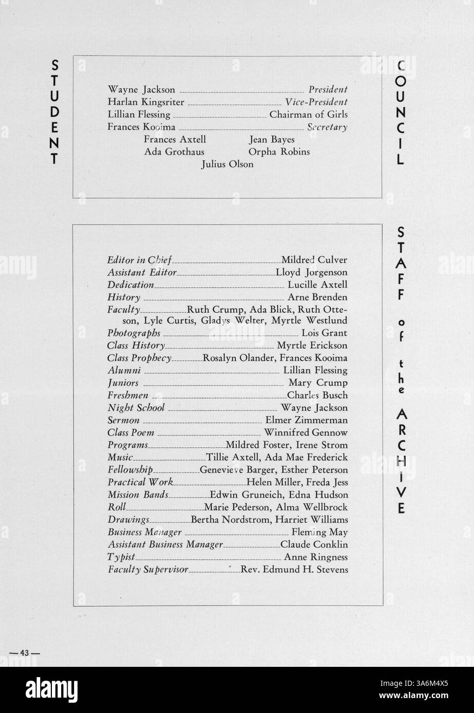 This yearbook from North Central Bible Institute highlights the ...