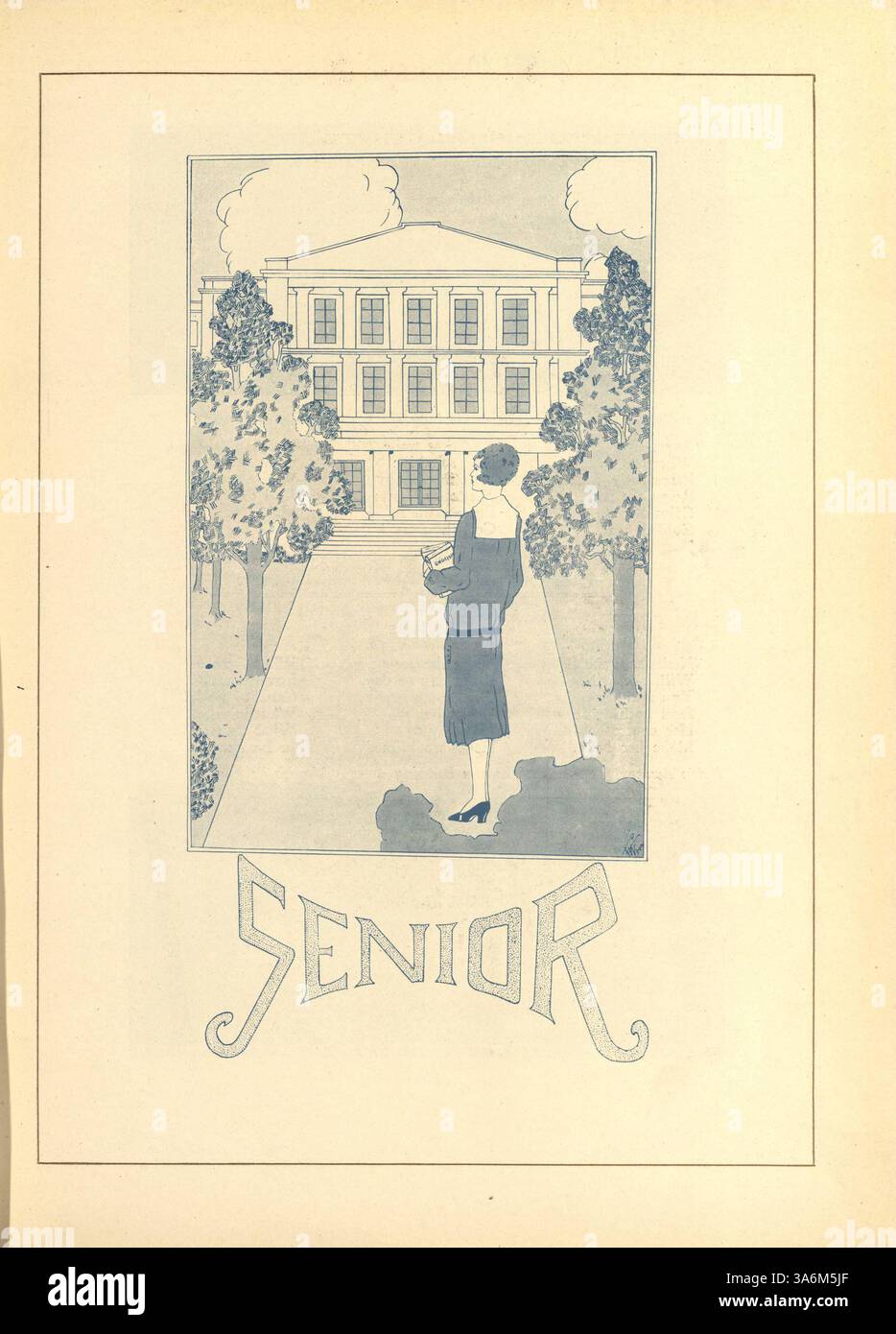 This high school annual from St. Margaret's Academy, the 1926 'Dayesye ...