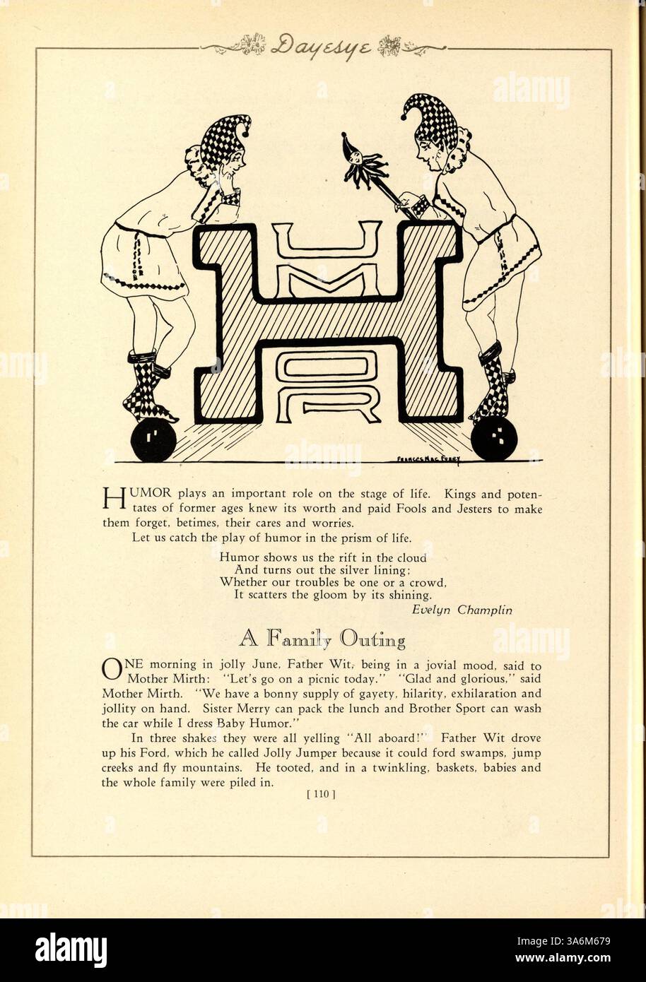 The 1926 'Dayesye' yearbook documents the school year at St. Margaret's ...