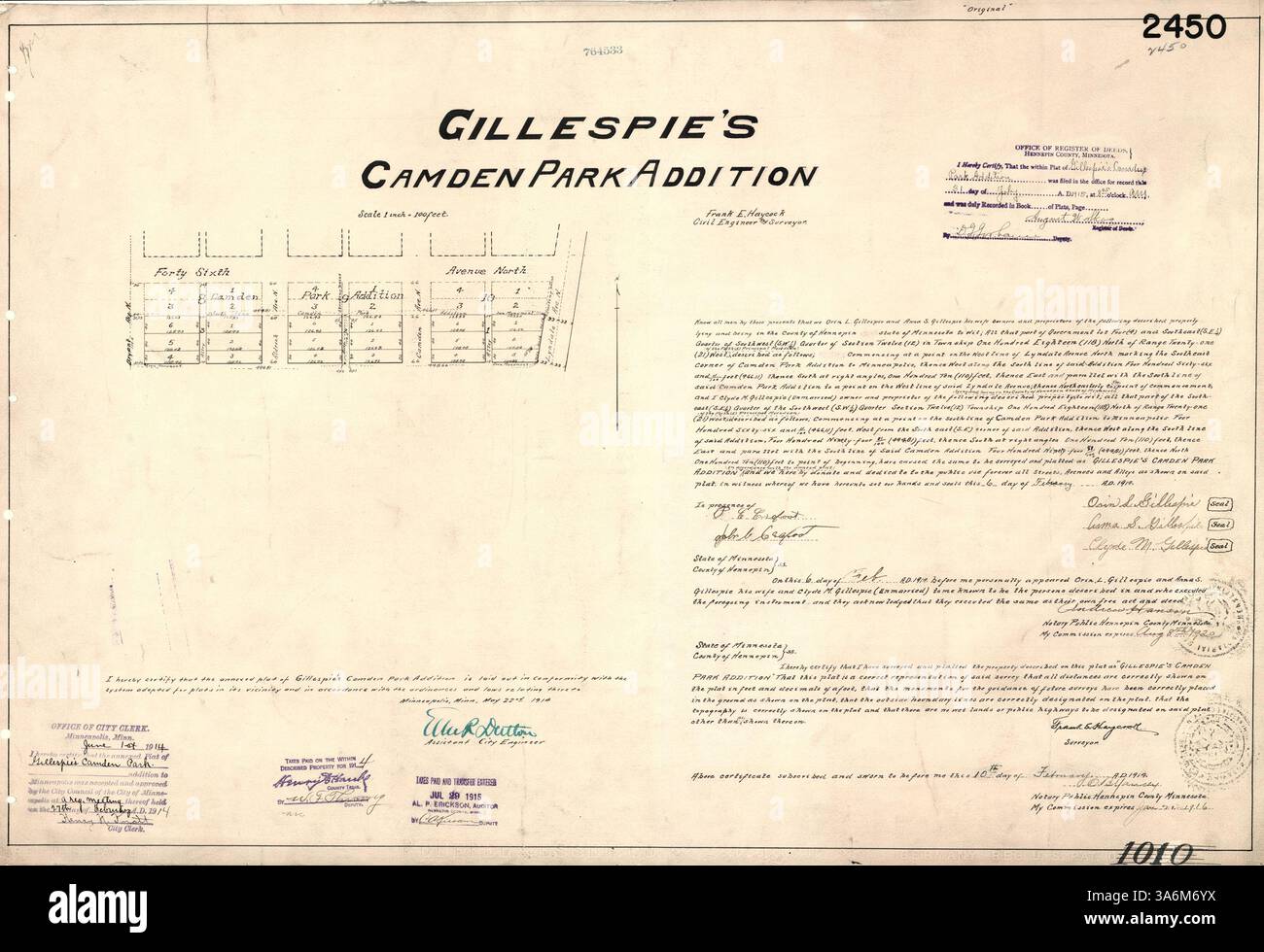Gillespie's Camden Park Addition is a historic neighborhood development ...