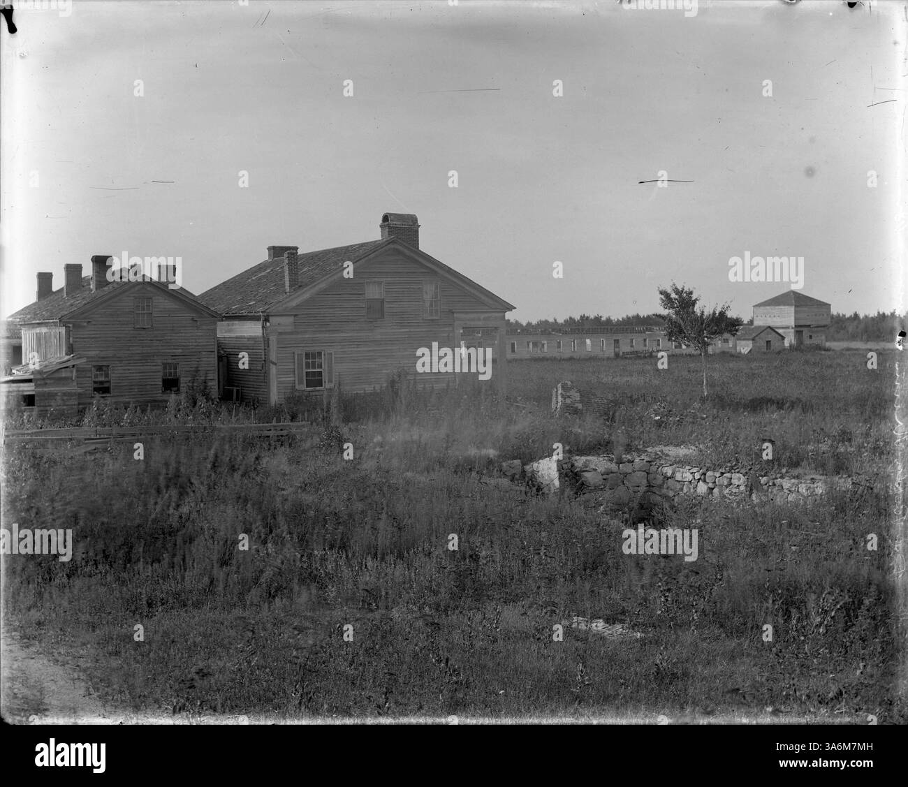 The 'Ruins of Fort Ripley' showcases the remnants of Fort Ripley ...
