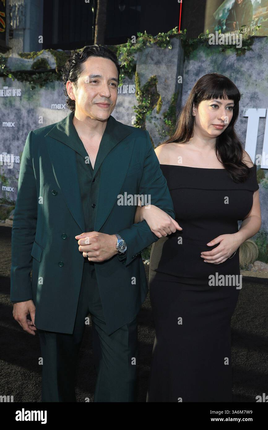 March 24, 2025, Los Angeles, California, USA: Gabriel Luna, Smaranda ...