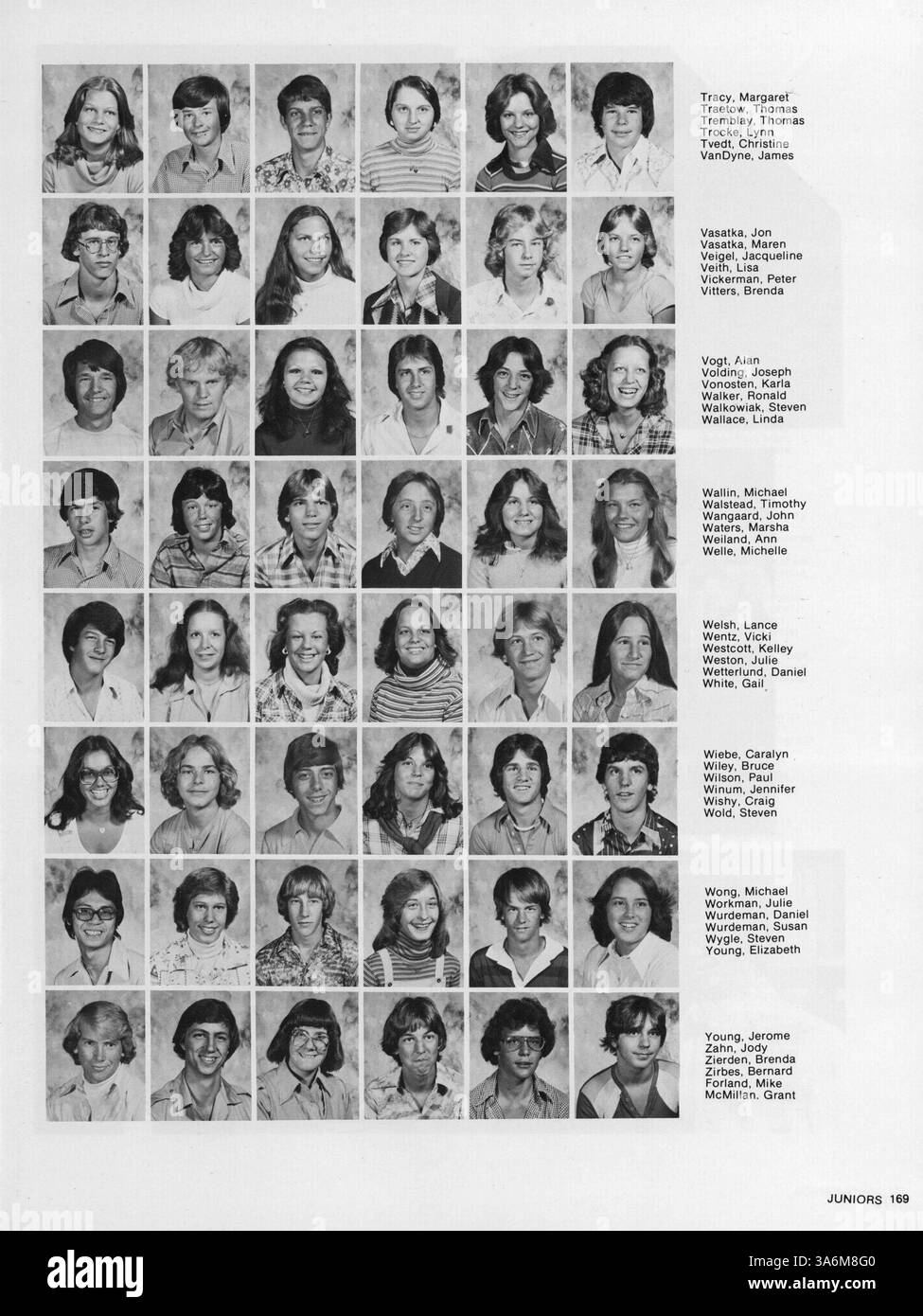 Yearbook captures the 1977 1978 school year at lincoln high hi-res stock photography and images ...