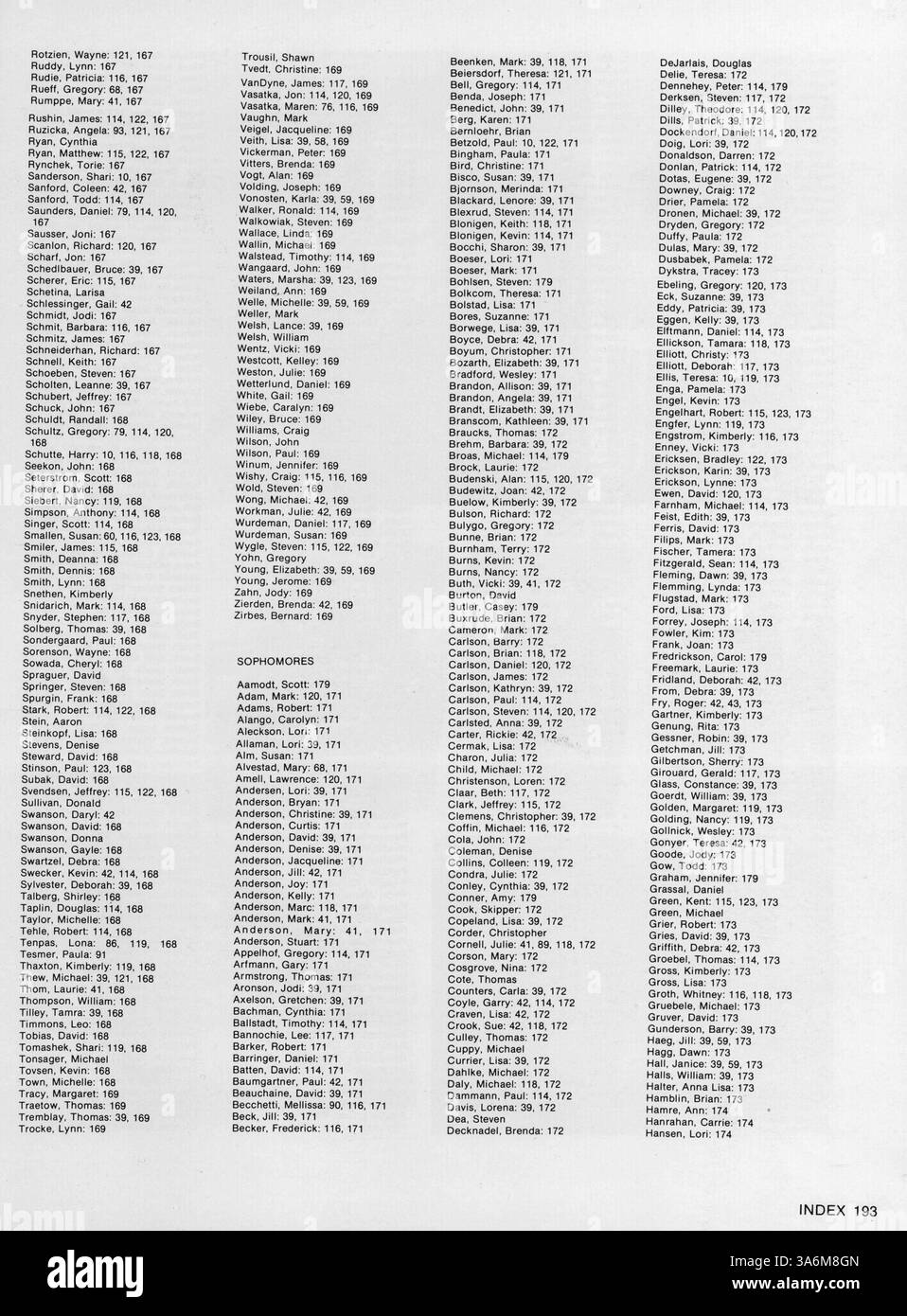 1977 1978 yearbook hi-res stock photography and images - Alamy