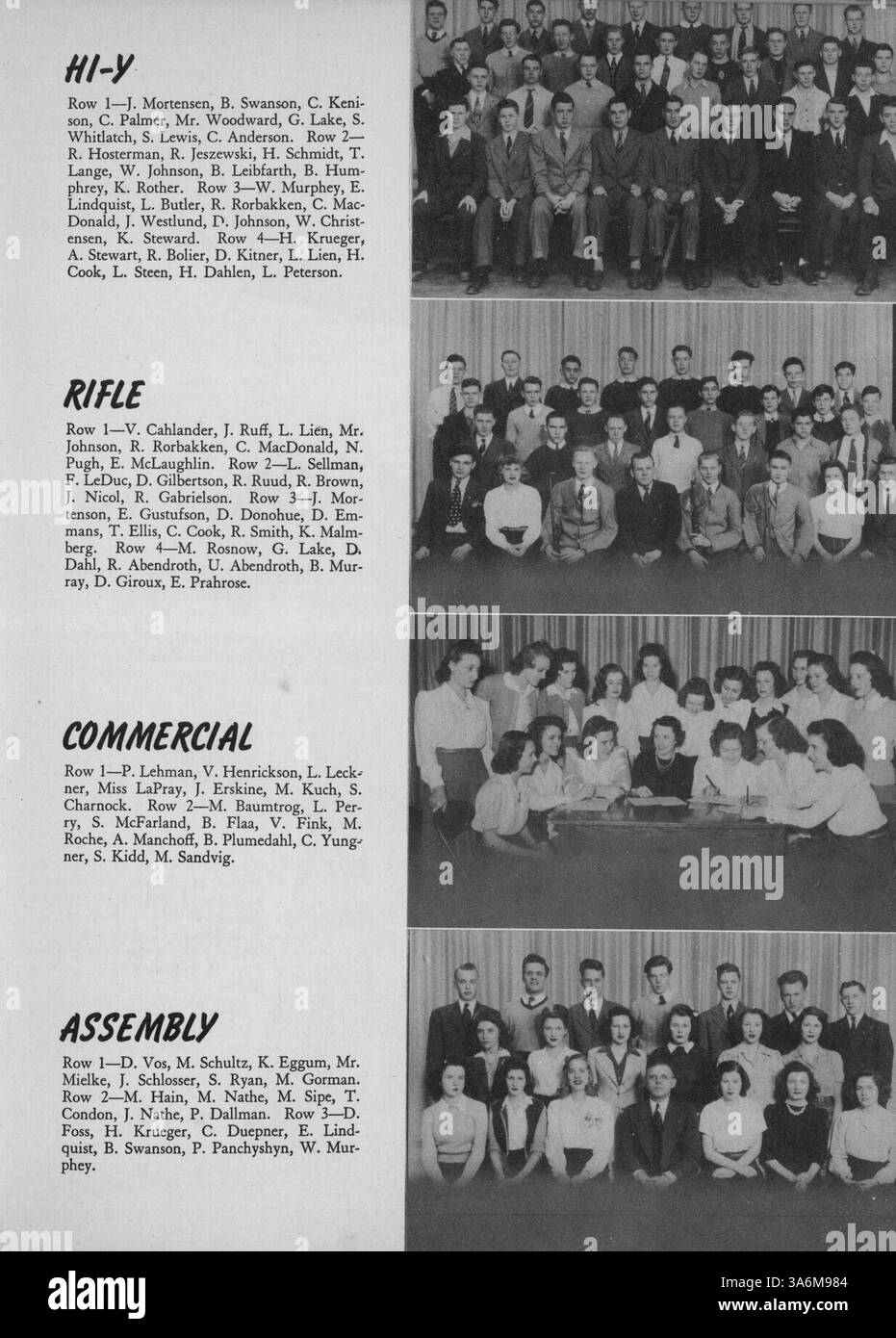 'The 1942 Robin' yearbook from Robbinsdale High School highlights ...