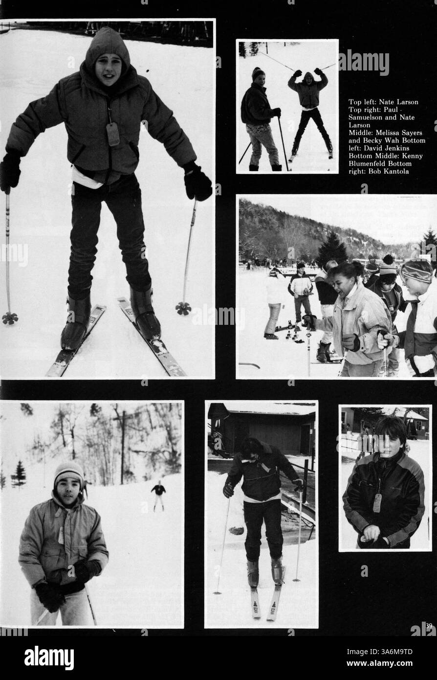 The 1988 'Anthonian' yearbook provides a visual account of the school ...