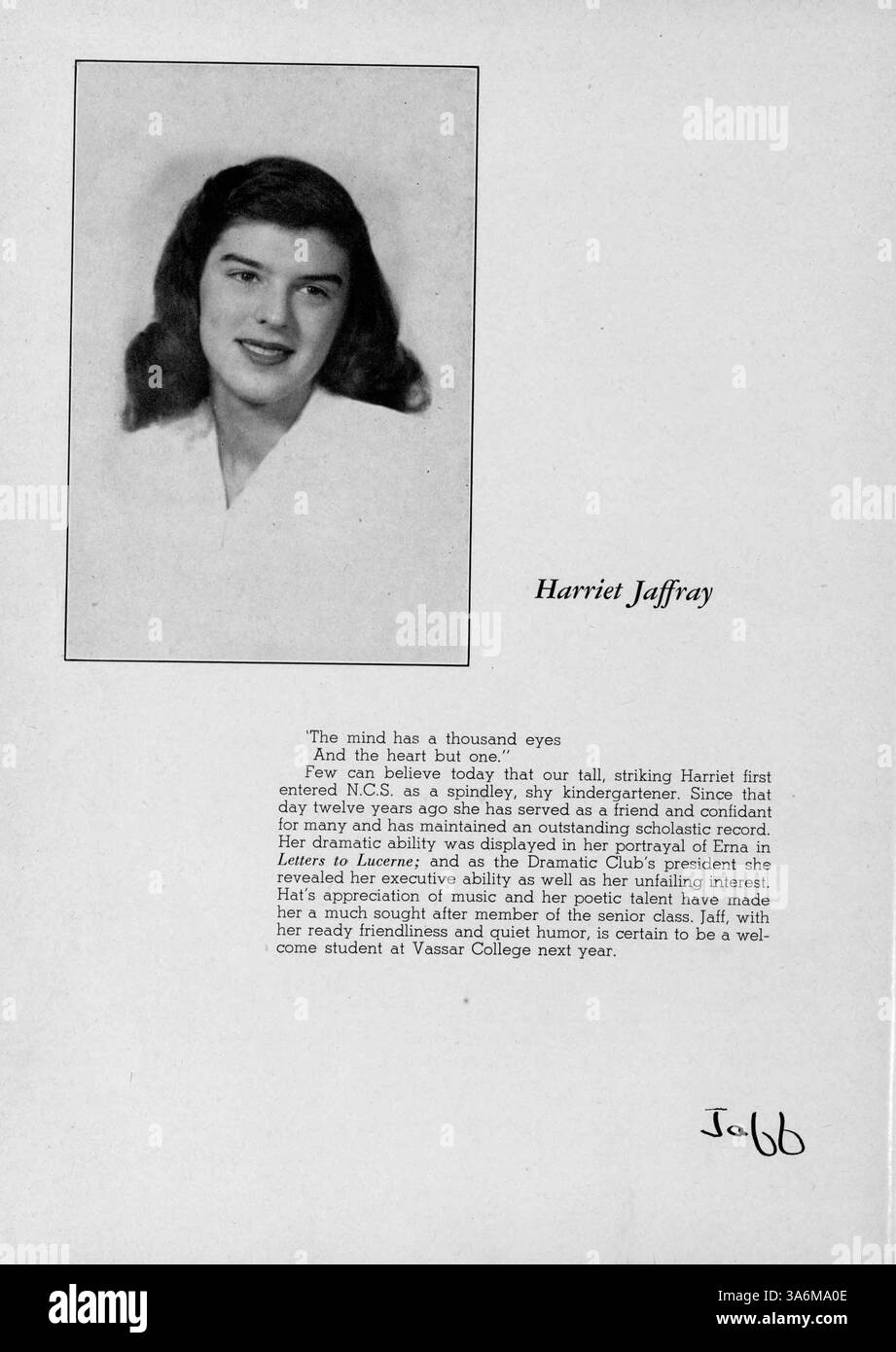 The 1944 'Tatler' yearbook from Northrop Collegiate offers a historical ...