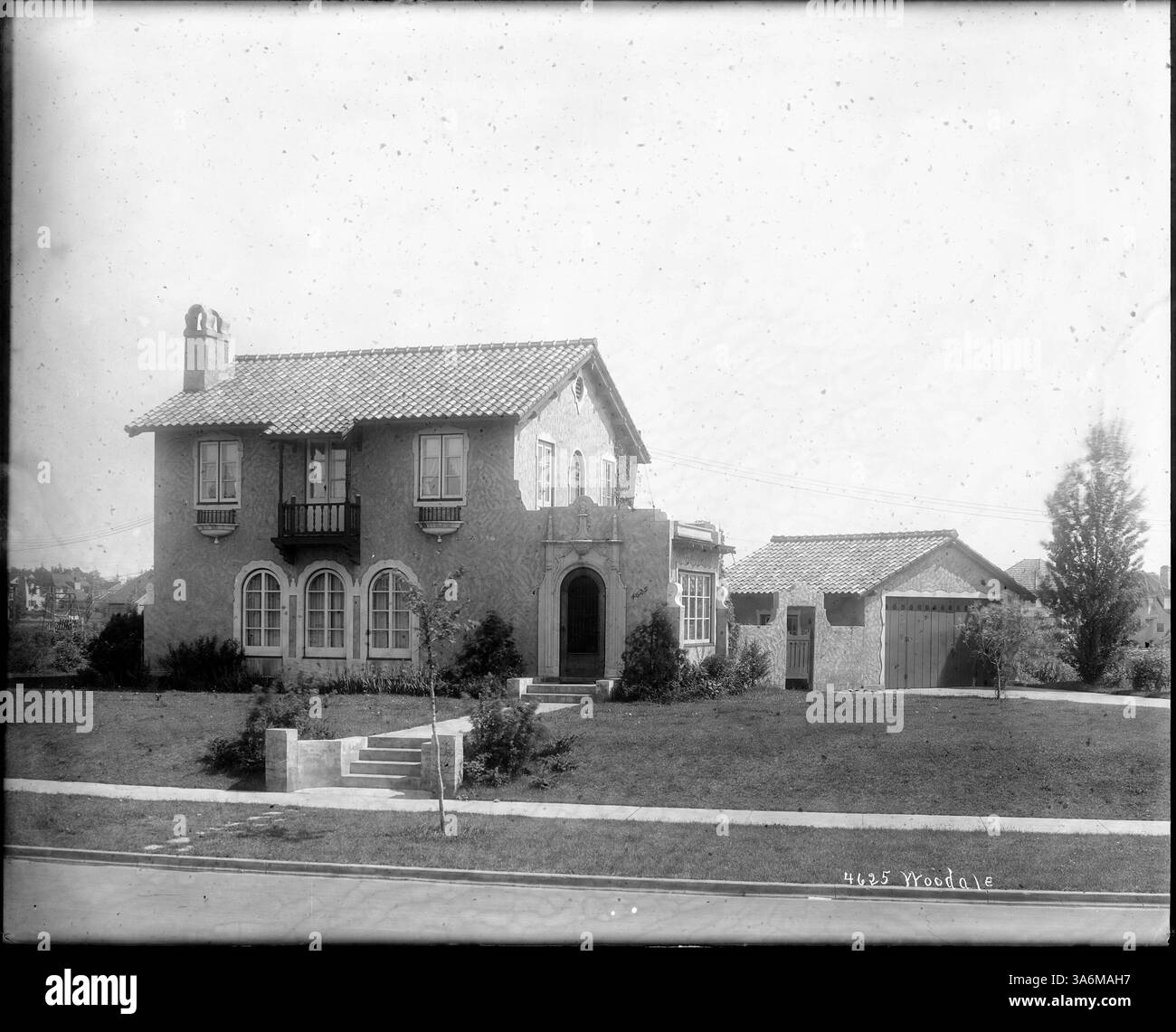 The house located on Woodale Avenue was built in 1925 and is part of ...