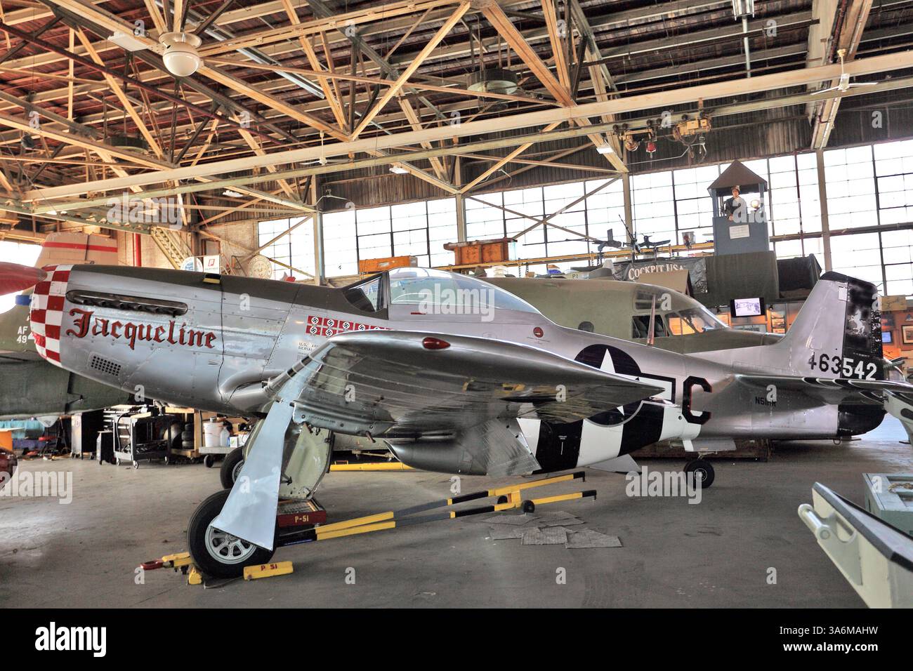 North American P-51D Mustang WW2 fighter, American Air Power Museum ...