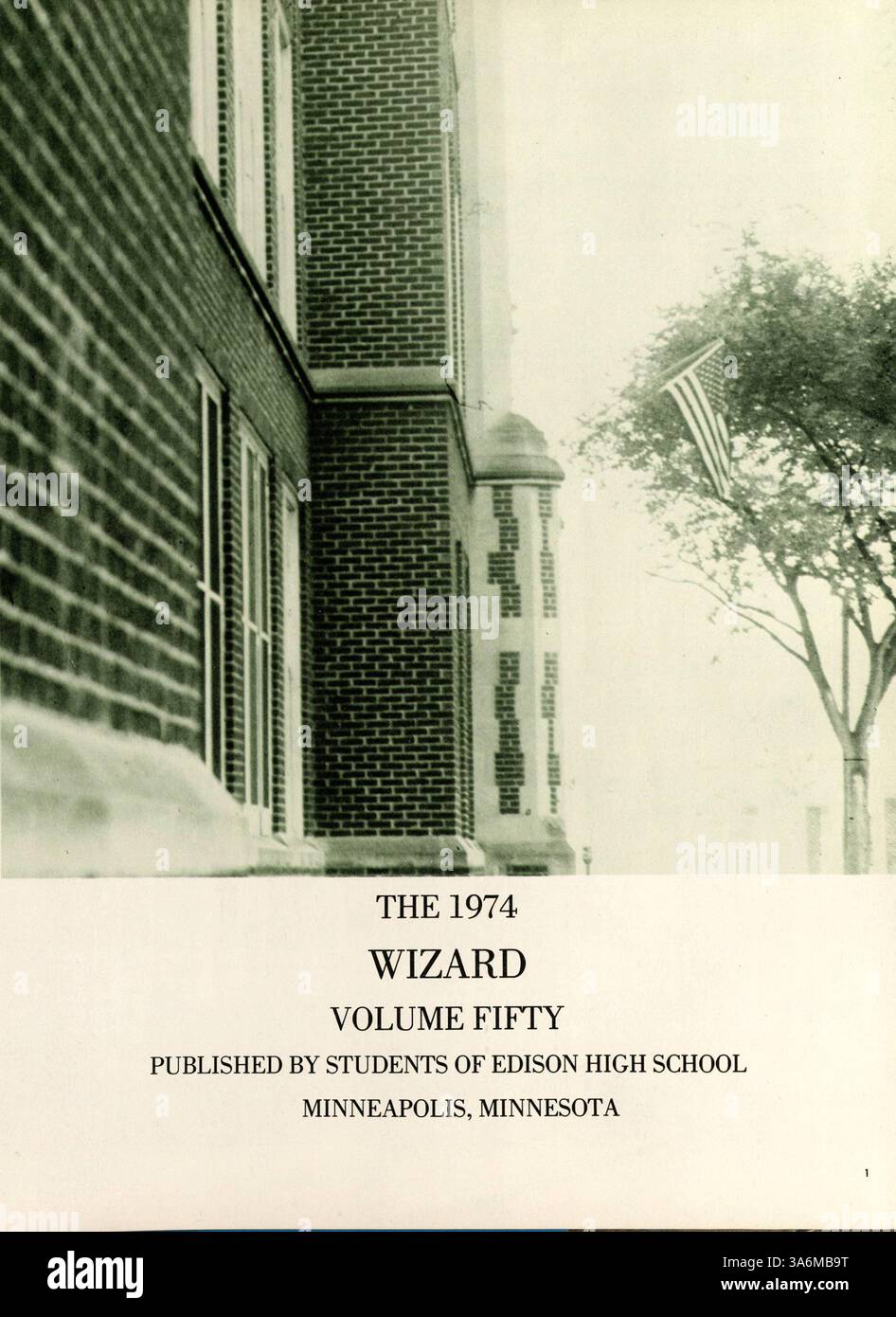 This high school yearbook captures the 1973-1974 school year at Edison ...