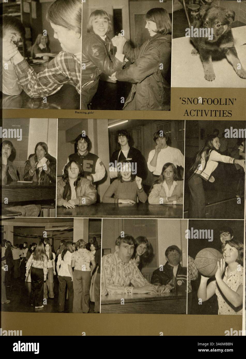 The 'Wizard '74' yearbook showcases the 1973-1974 school year at Edison High School, featuring ...