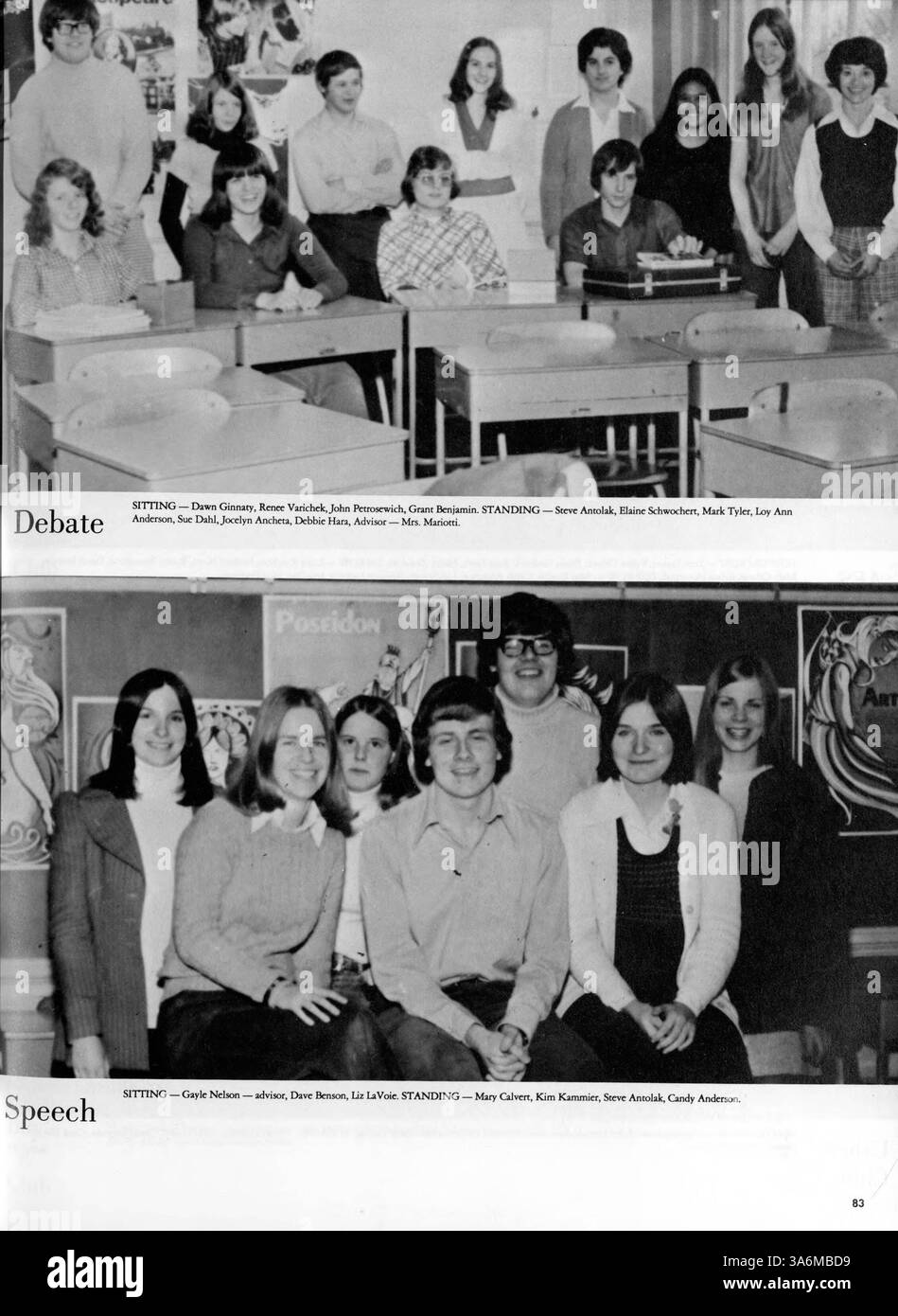 The 1974 'Wizard' yearbook captures the key events of Edison High School’s 1973-1974 school year ...