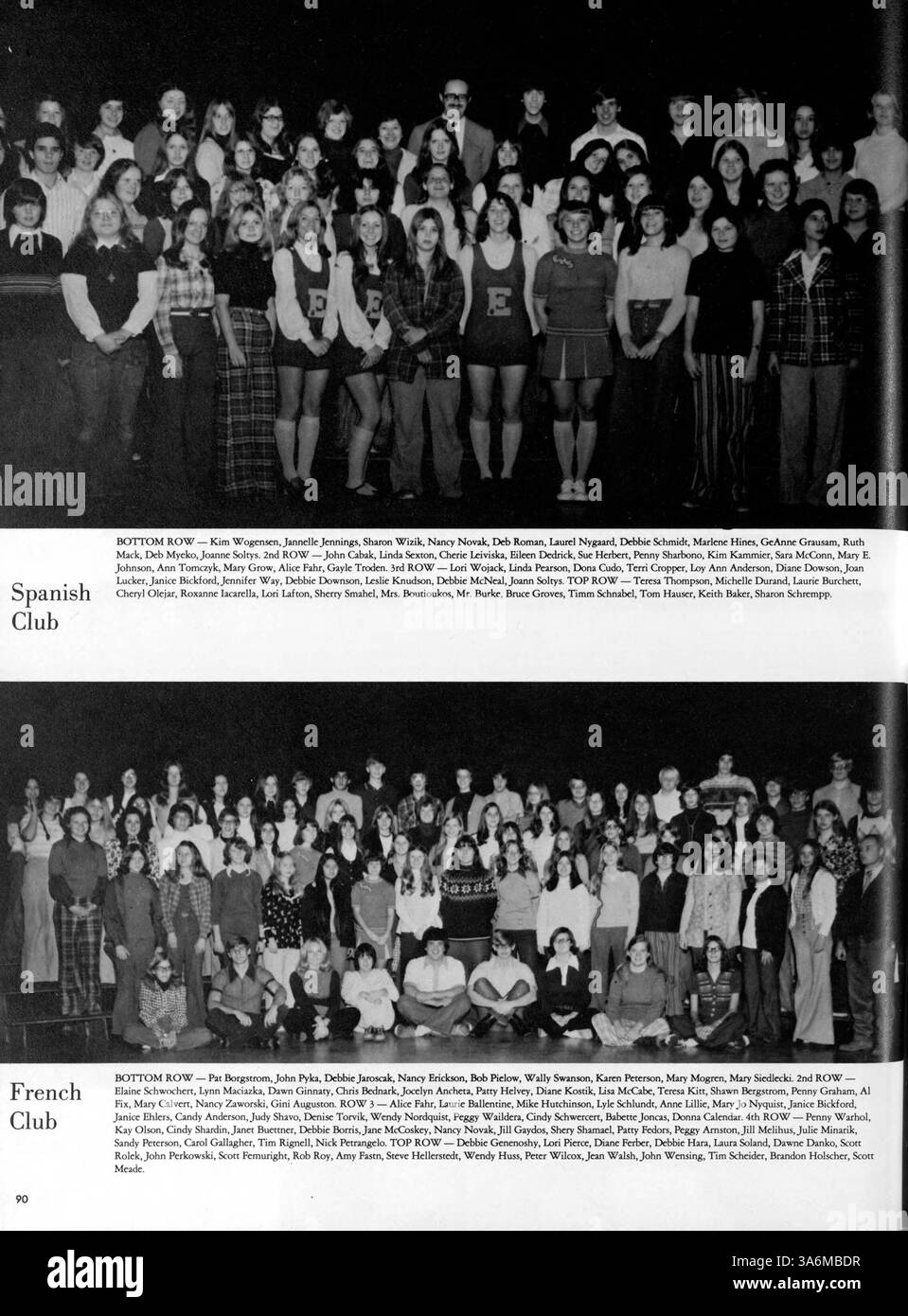 The 1974 'Wizard' yearbook documents the student body, faculty, athletics, clubs, and African ...