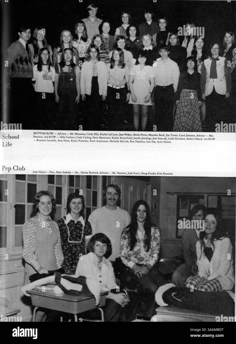 The 1974 'Wizard' yearbook from Edison High School captures important events from the 1973-1974 ...