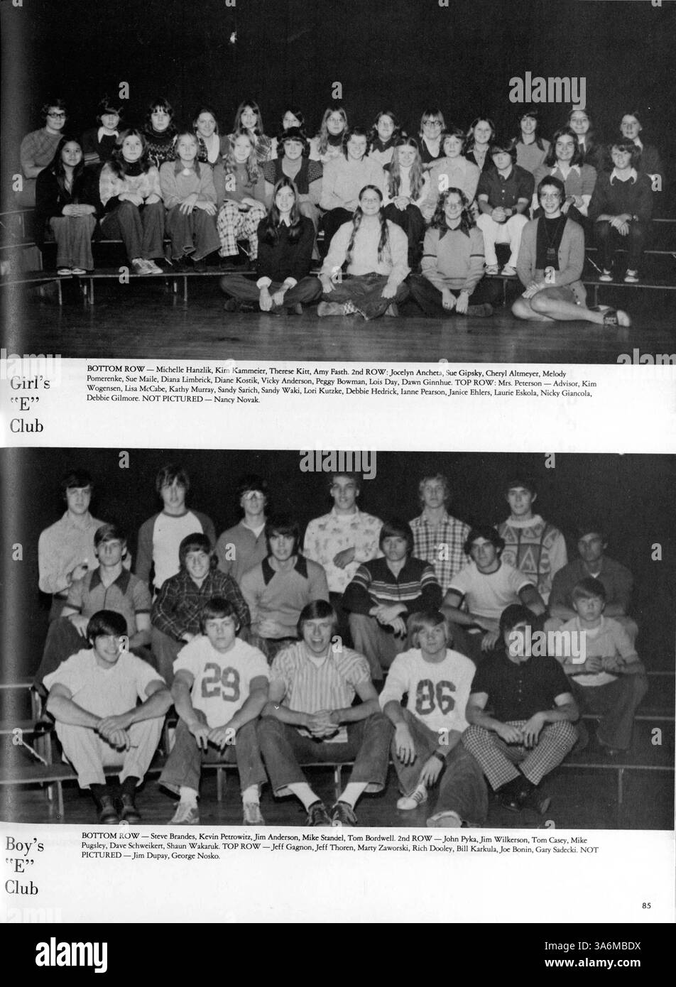 The 'Wizard '74' yearbook from Edison High School reflects on the 1973-1974 school year ...