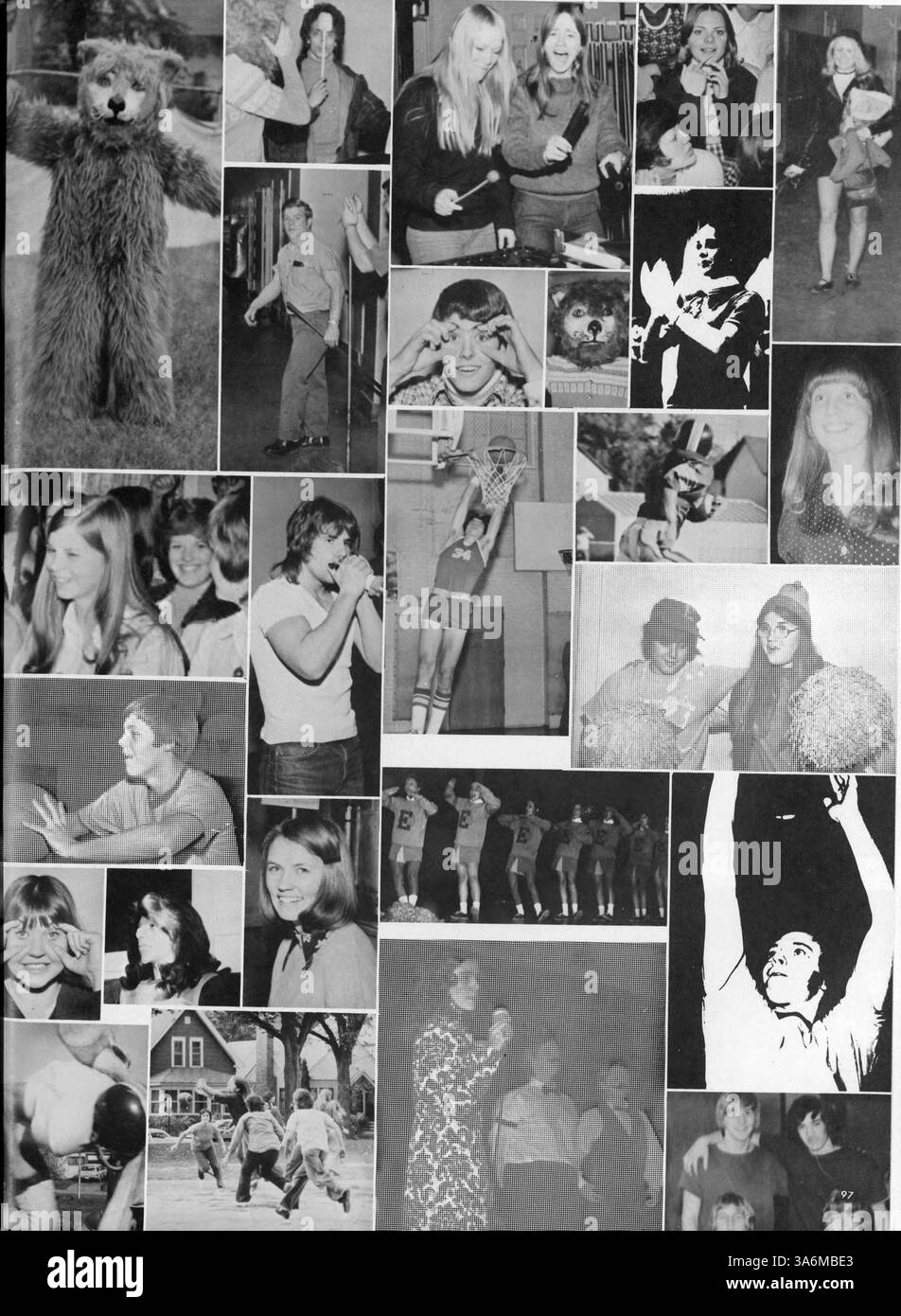 This 1974 'Wizard' yearbook from Edison High School commemorates the ...