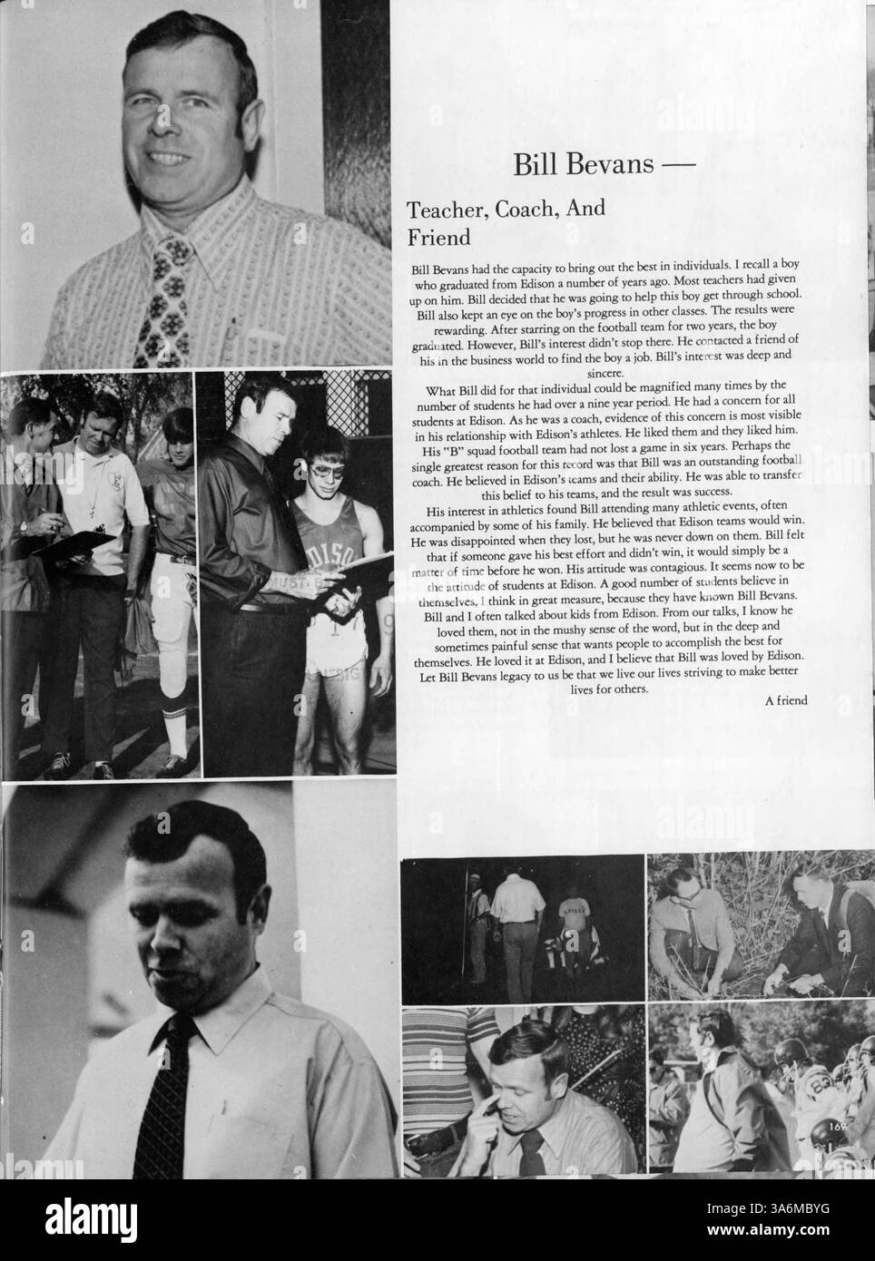 The 1974 'Wizard' yearbook from Edison High School showcases key ...