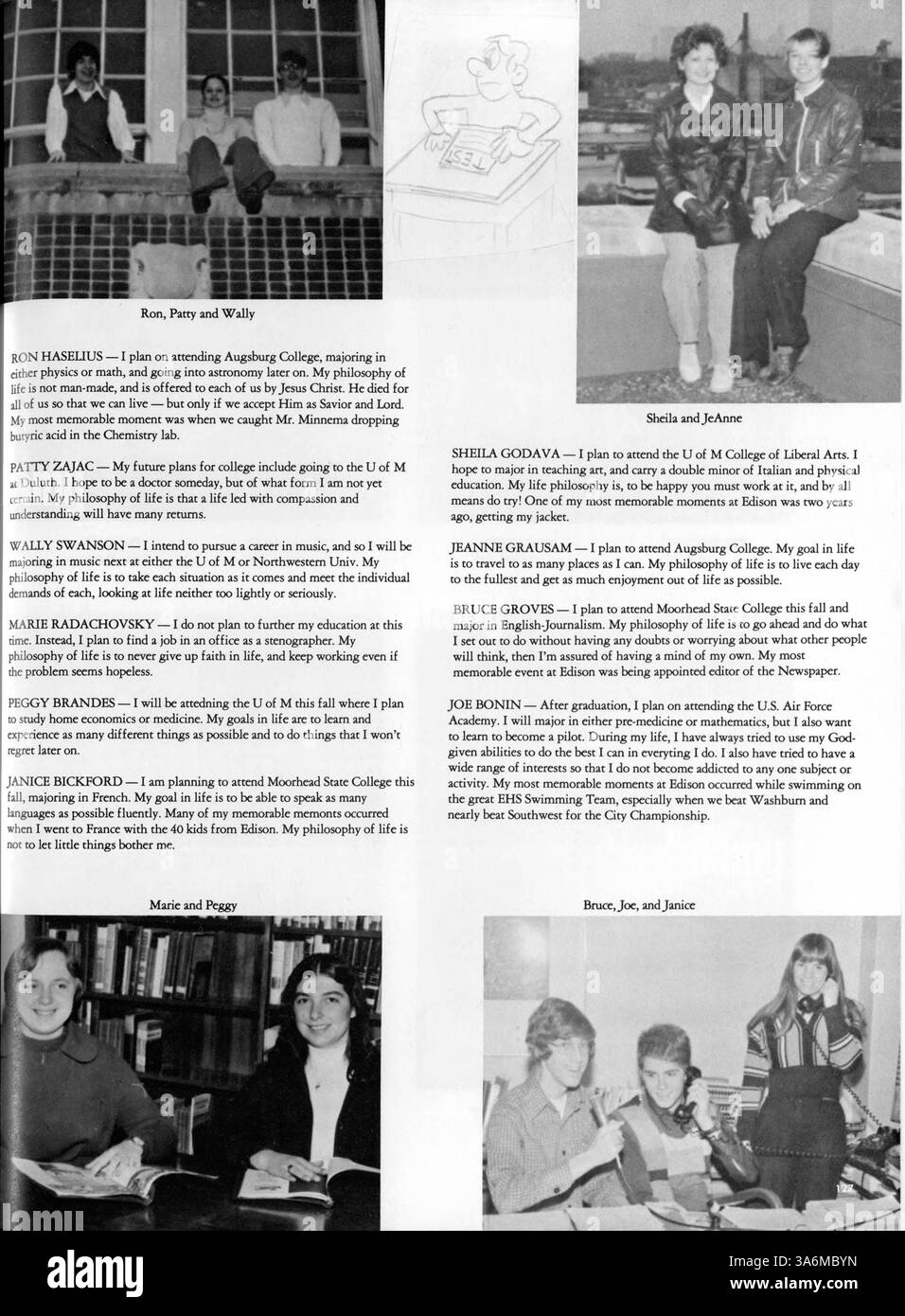 This 1974 'Wizard' yearbook from Edison High School features highlights from the 1973-1974 ...