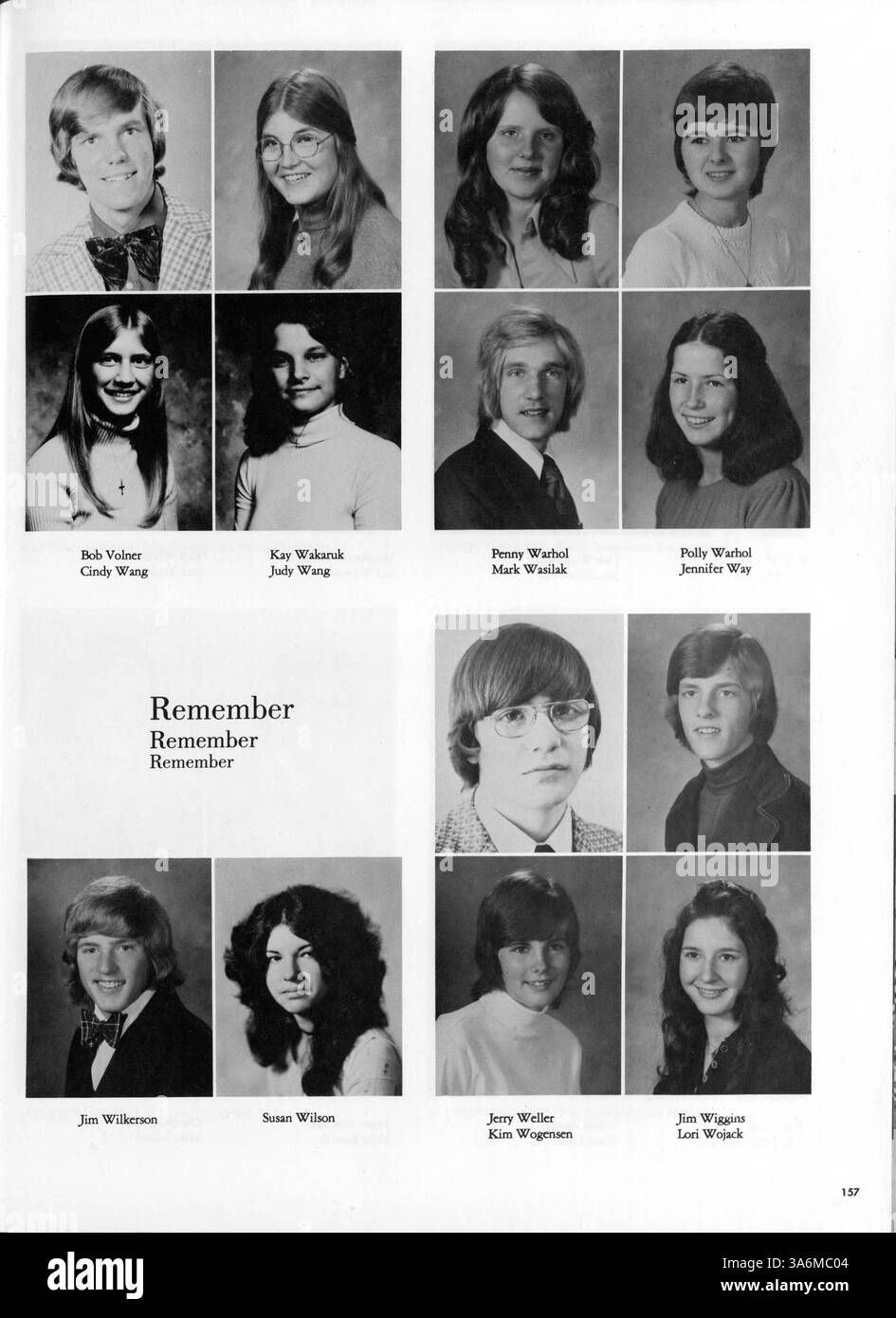 The 'Wizard' yearbook from Edison High School, 1974, reflects on the 1973-1974 school year ...