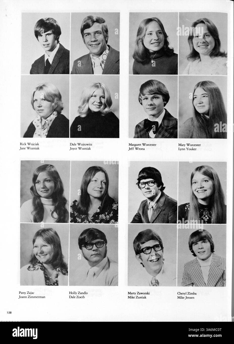 The 1974 'Wizard' yearbook from Edison High School documents the 1973-1974 school year ...