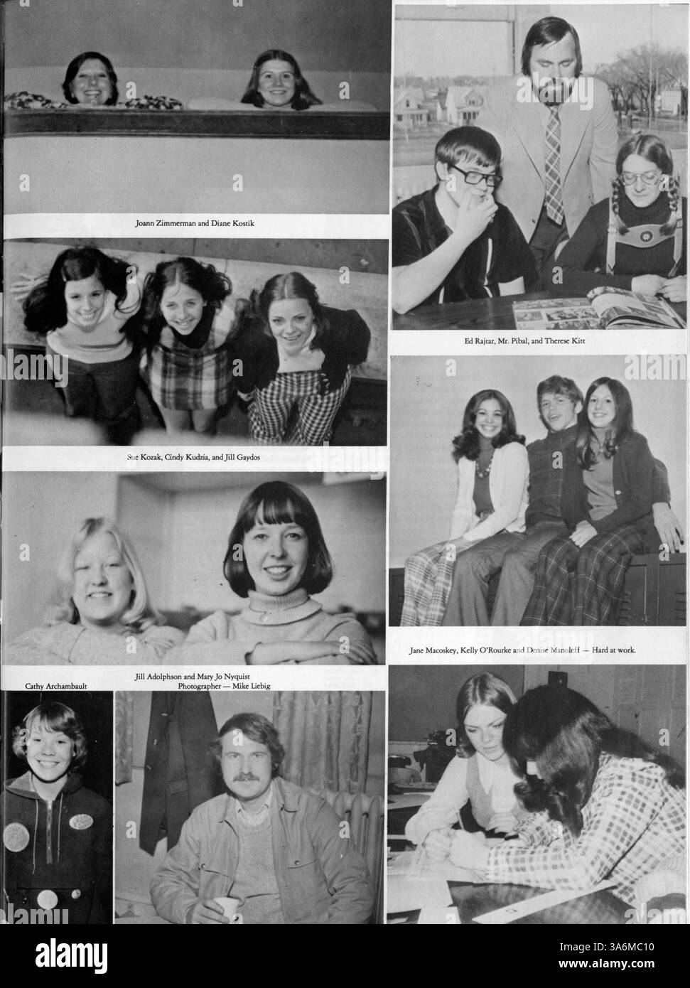 The 1974 'Wizard' yearbook from Edison High School documents the significant events of the 1973 ...