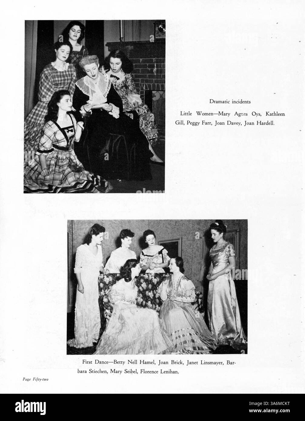 The 1946 yearbook from Academy of Holy Angels offers a detailed record ...