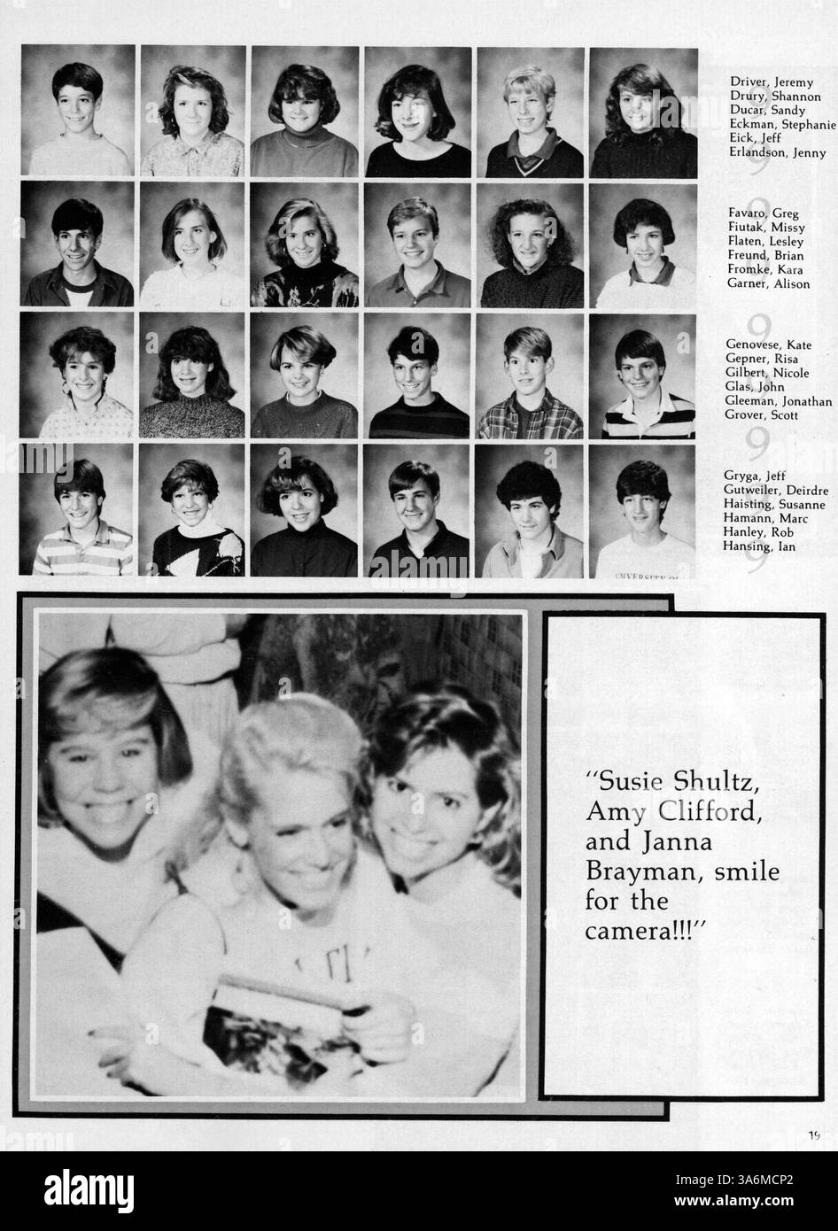 Reflections 1987, the yearbook of South View Junior High, showcases the ...
